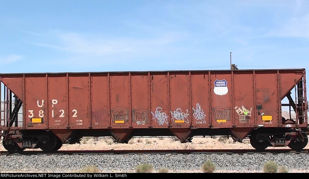 EB Empty Unit Coal Frt at Erie NV -96